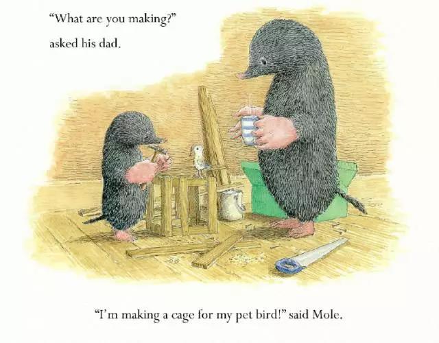 绘本故事 | Mole And The Baby Bird - 知乎