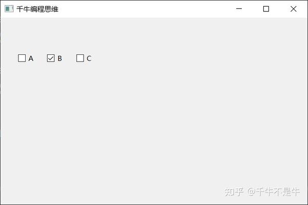QCheckBox 复选按钮 - 知乎