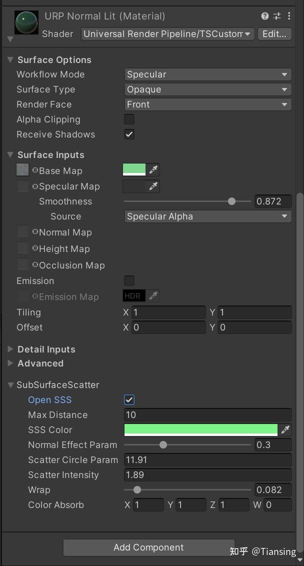 【TA笔记】URP对LitShader进行自定义的修改 - 知乎