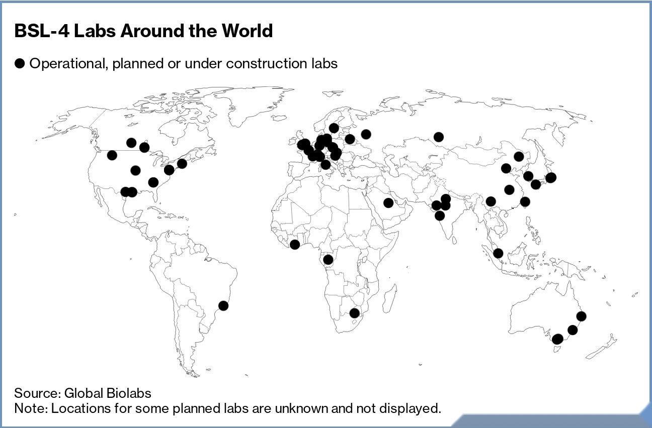 数据：全球目前有69个最高等级生物实验室在运营 - 知乎