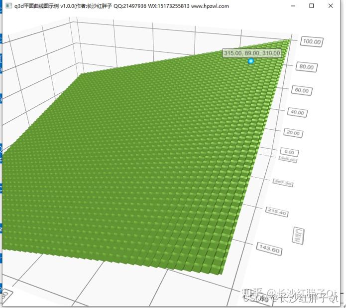 Qt开发技术:q3d图表开发笔记(三):q3dsurface三维曲面图介绍、demo以及代码详解 知乎