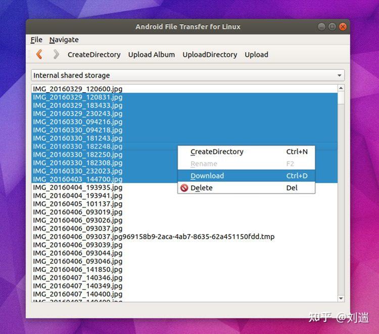 Linux 下的安卓文件传输助手！ - 知乎