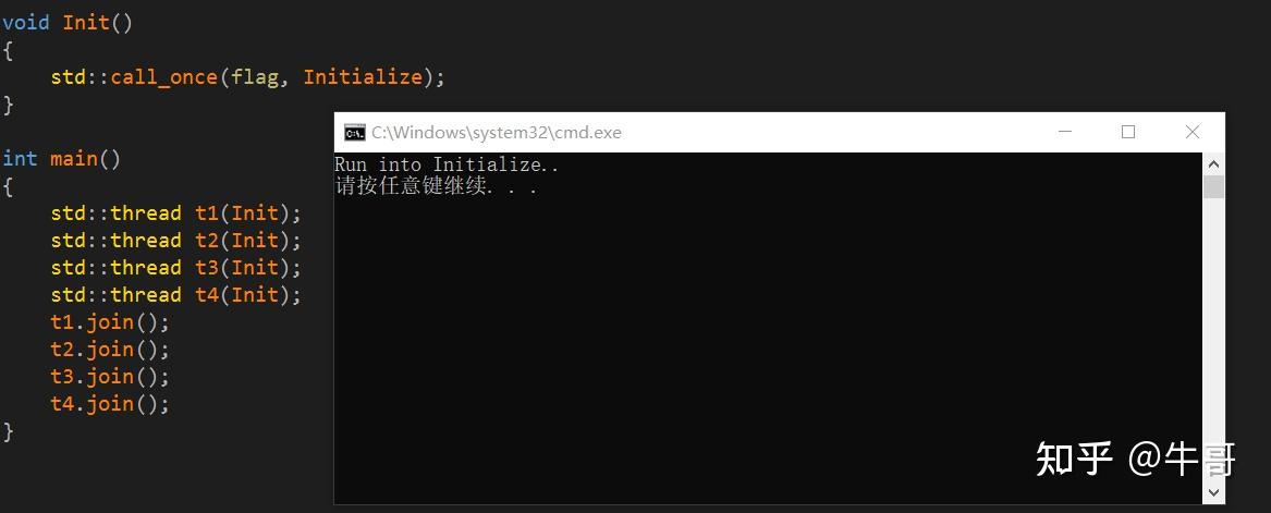 C++11特性之std:call_once介绍 - 知乎