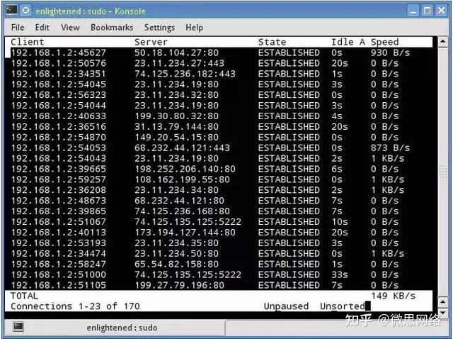 你一定会用的18个linux网络监控工具 - 知乎