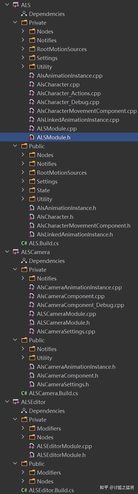 【UE5】【3C】ALSv4重构分析（一） : 更好的ALS学习体验 - 知乎