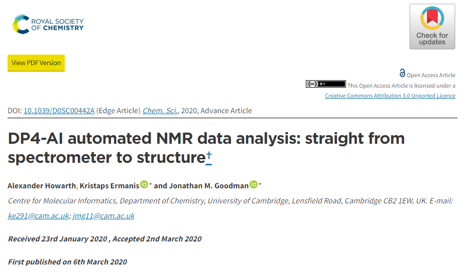 解放化学家双手！自动解谱软件问世，60秒处理一个数据！解析核磁，以后就交给人工智能吧！ - 知乎