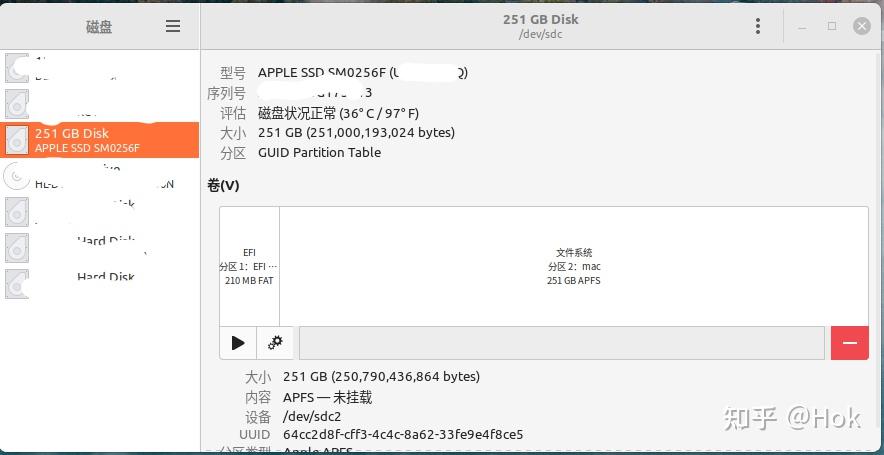 无用知识之在linux上读写mac笔记本换下来的apfs硬盘 - 知乎