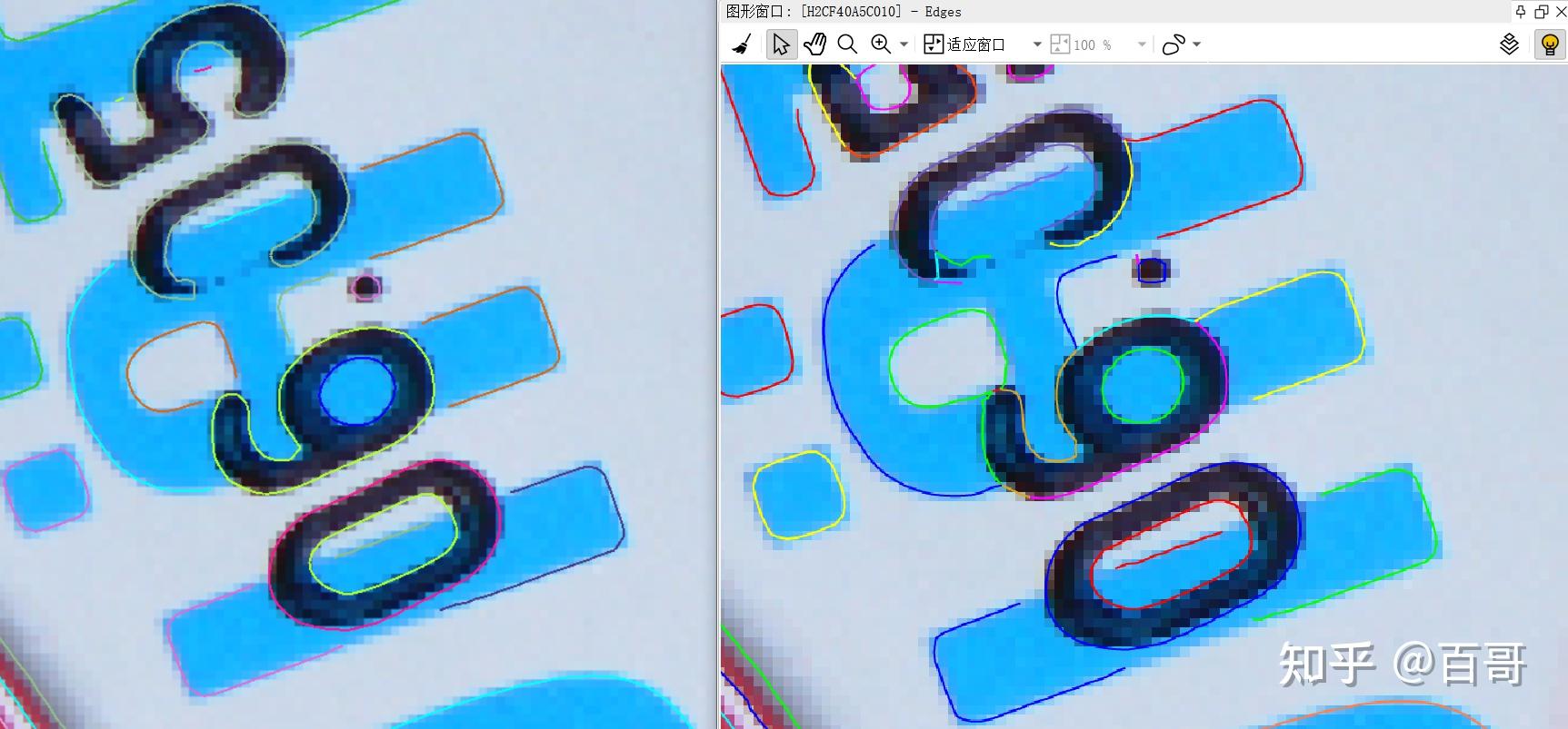 动手实现halcon的edges_color_sub_pix()算法，从彩色图像中提取亚像素轮廓 - 知乎
