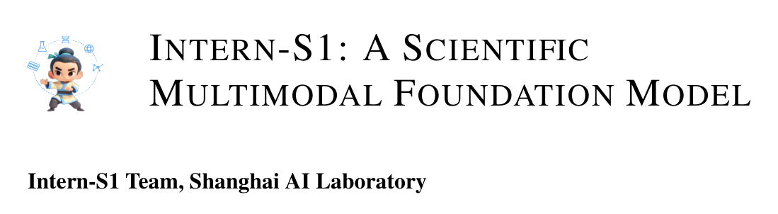 2410亿参数科学大模型Intern-S1发布，性能比肩甚至超越闭源SOTA！ - 知乎