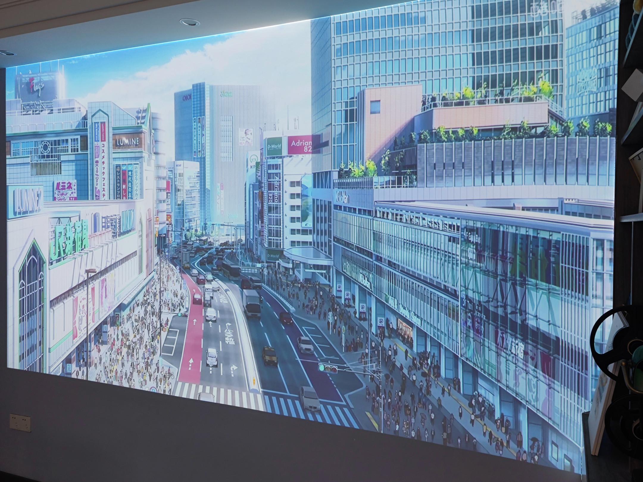 能将空墙变成“百英寸电视”？慧示全能投PLUS H3超短焦投影仪评测 - 知乎