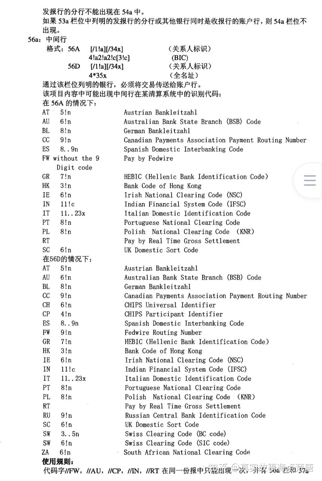 SWIFT MT 202 General Financial Institution Transfer一般金融机构转账 - 知乎