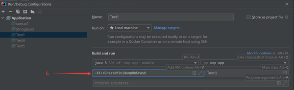 IDEA解决Failed to write core dump. Minidumps are not enabled by default on client versions of ...