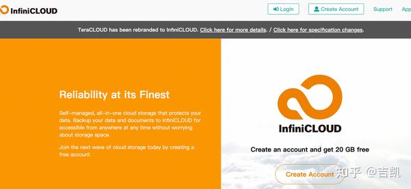 Infinicloud网盘（原TeraCloud网盘），支持WebDav，永久25Gb免费容量获取方法 - 知乎