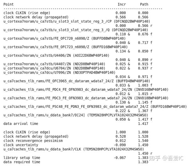 手把手教你分析和解决数字IC后端实现A7项目timing signoff阶段的setup violation - 知乎