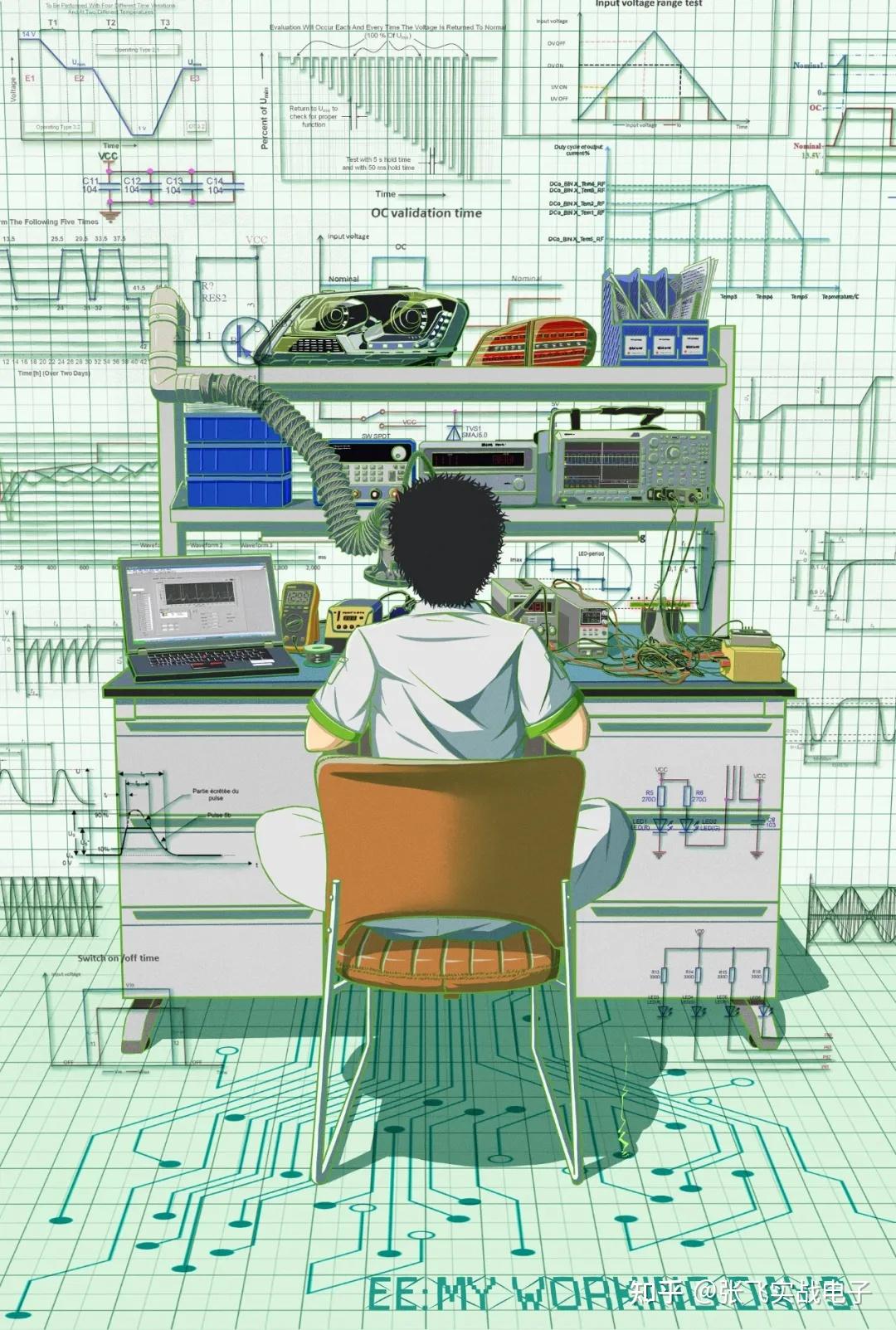 高清电子漫画83张，工程师的专属桌面，免费分享 - 知乎