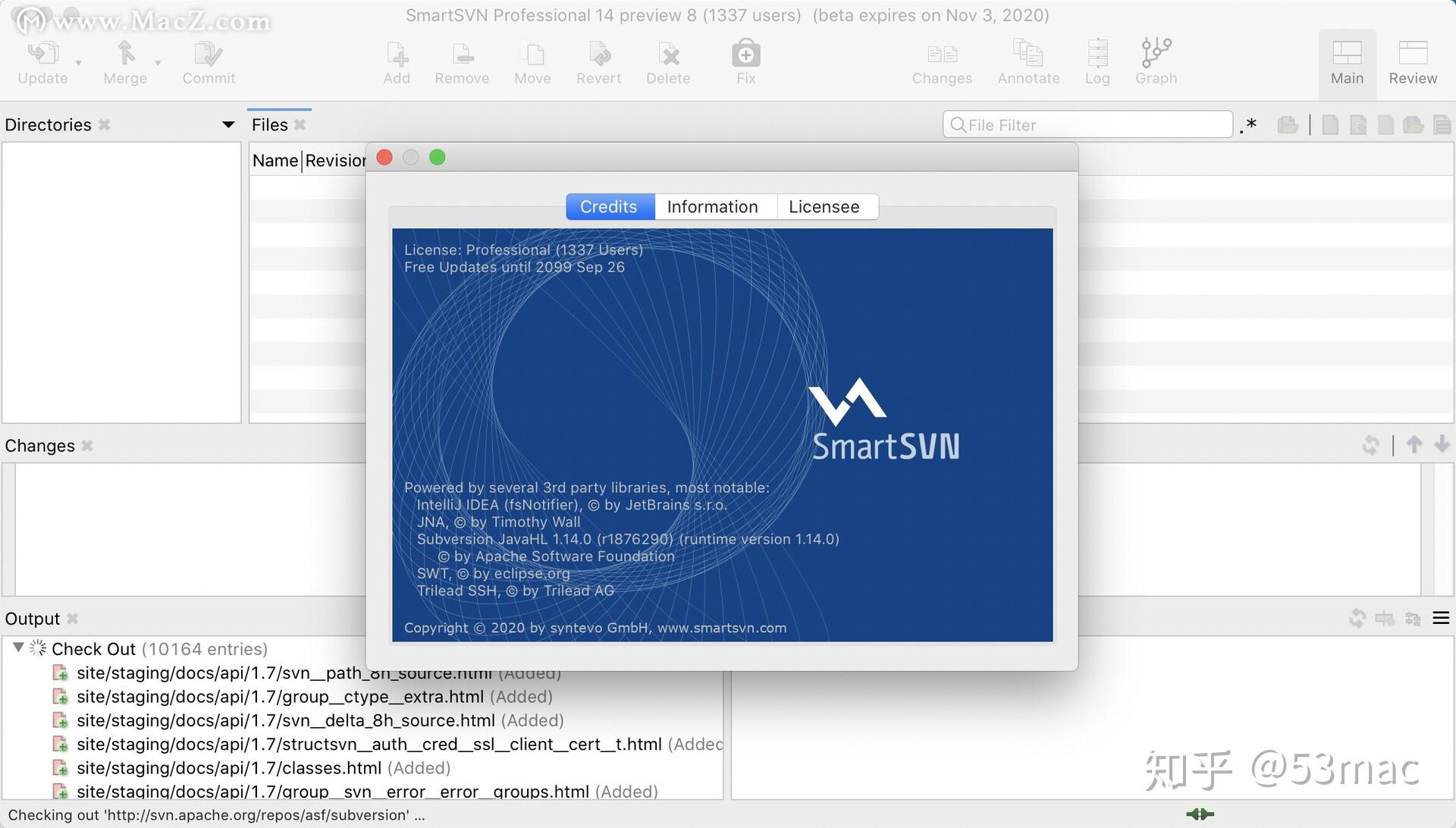 SmartSVN 14 for Mac(SVN客户端)v14preview8 - 知乎