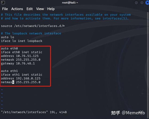 Esxi、Centos、Ubuntu、Kali系统修改网卡IP地址和DNS - 知乎