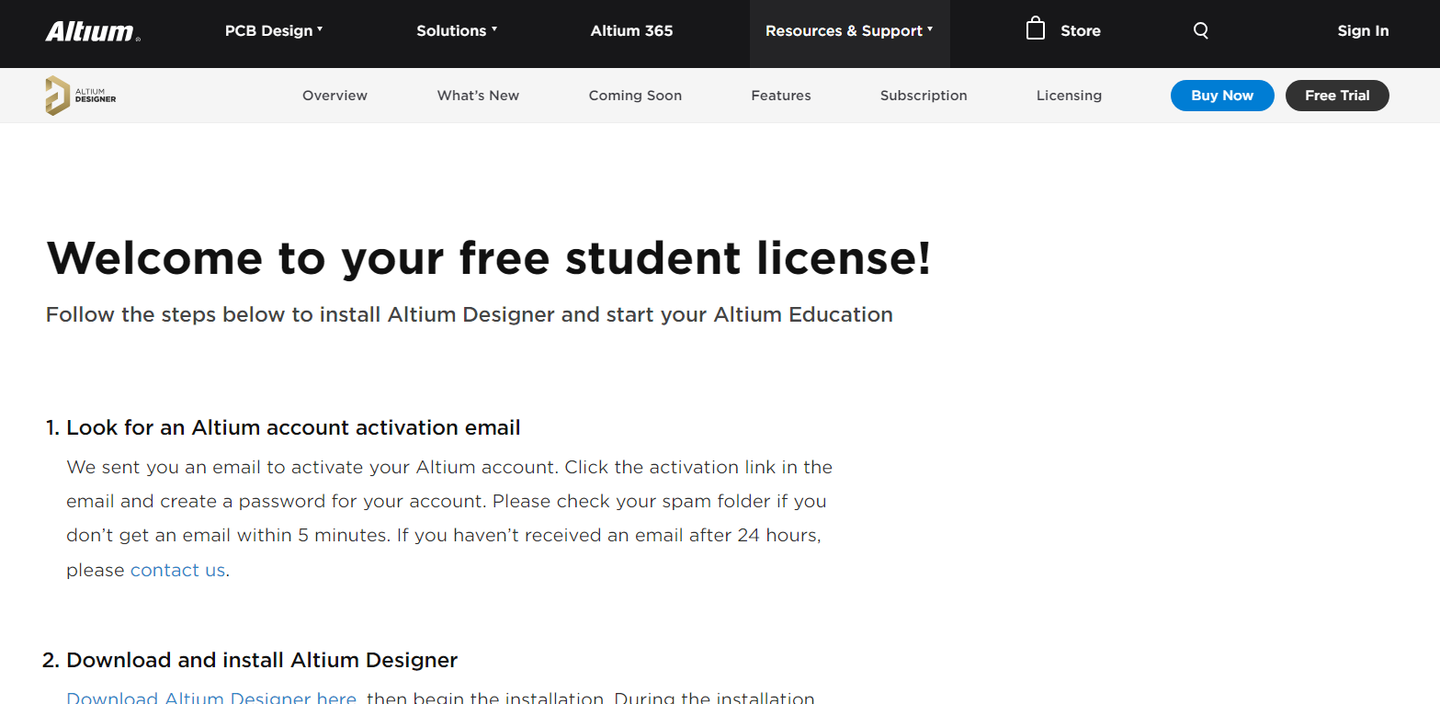 edu邮箱免费注册申请正版altium designer软件步骤 - 知乎