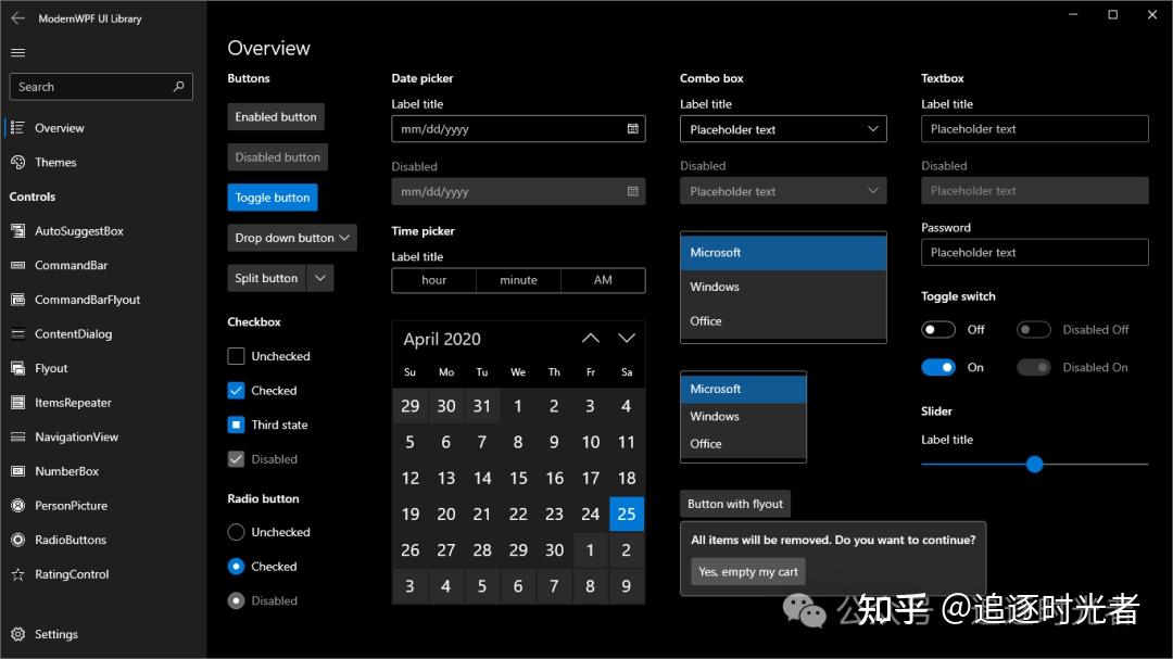 精选 10 款开源美观、简单易用的 WPF UI 控件库，让 WPF 应用界面焕然一新！ - 知乎