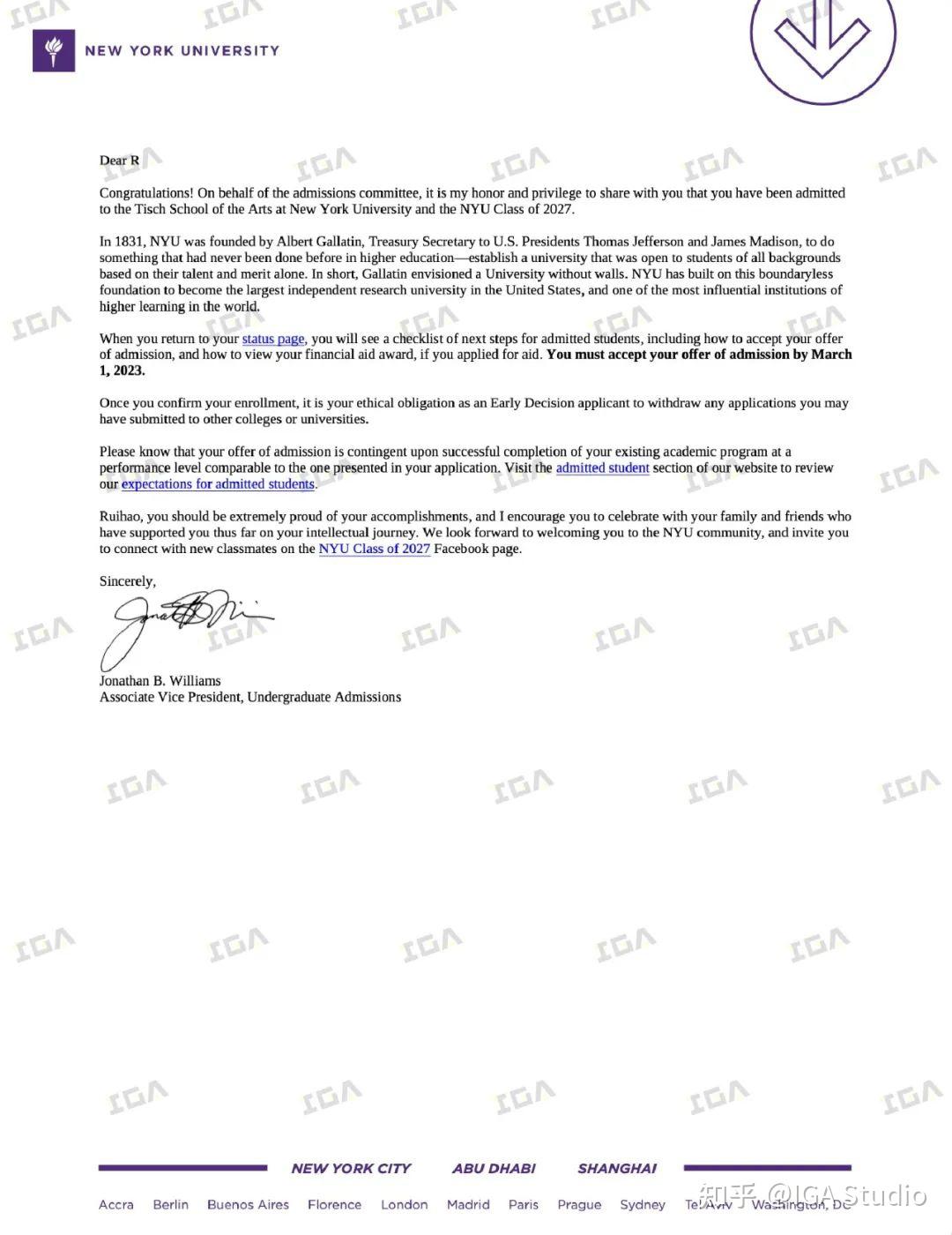 IGA OFFER | 拿下NYU/USC/Utah/SMU等9枚游戏设计OFFER，斩获86w奖学金 - 知乎