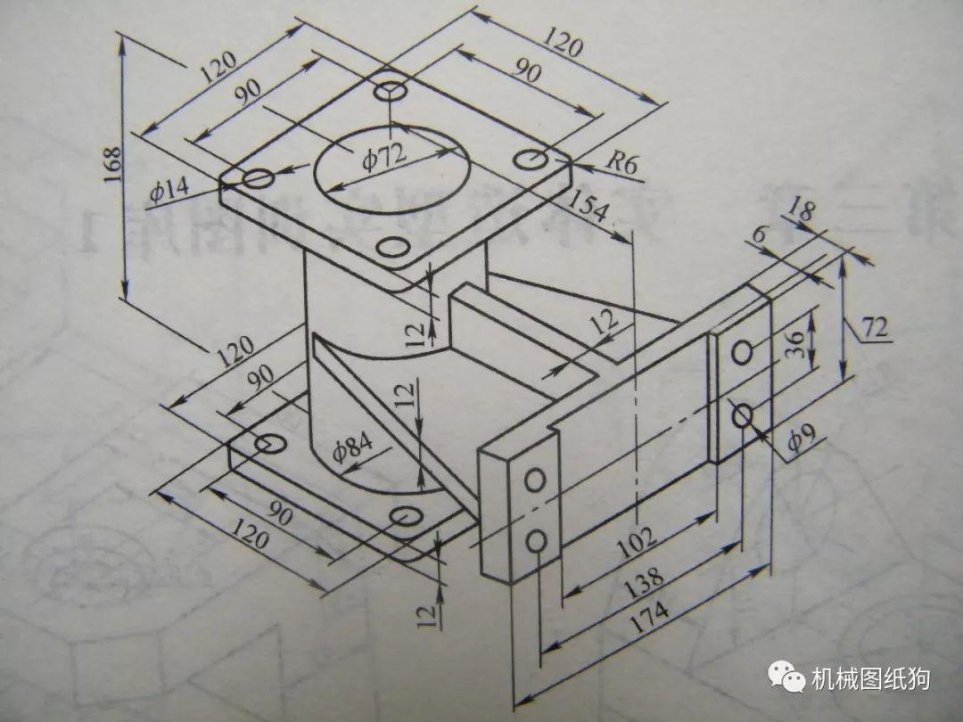 三维Solidworks UG PROE等机械制图练习题集 - 知乎