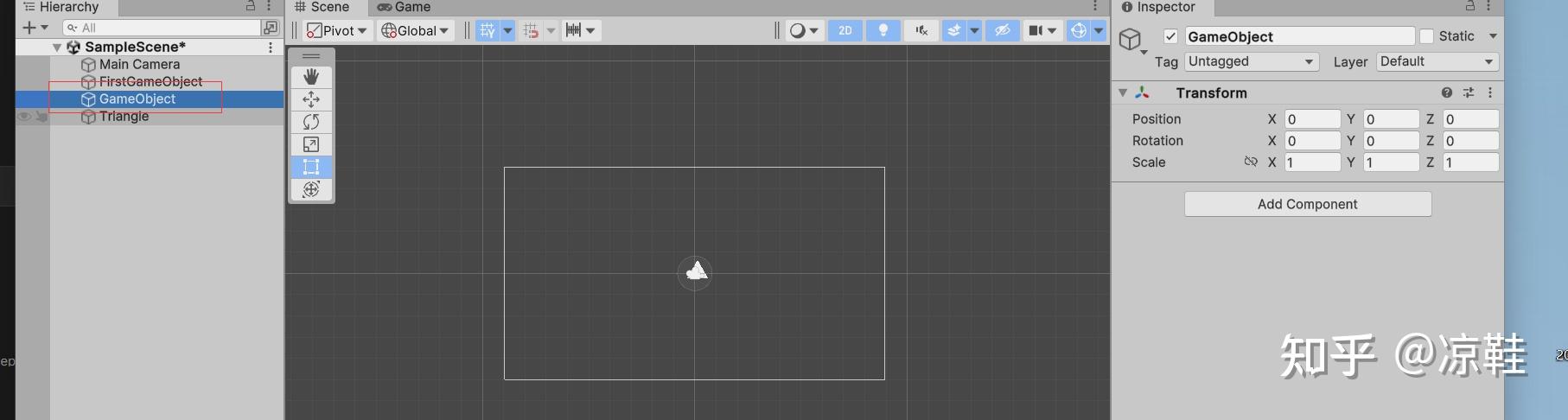 凉鞋的 Unity 笔记 106 第二轮循环and场景视图andsprite Renderer 知乎 
