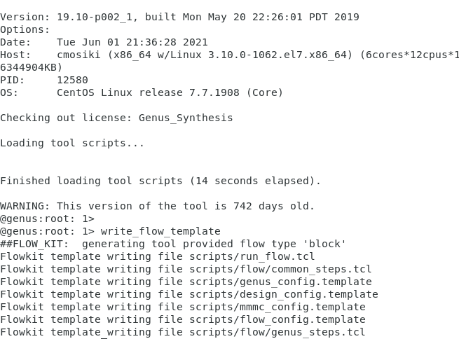 Genus/Innovus数字流程脚本模板生成 - 知乎