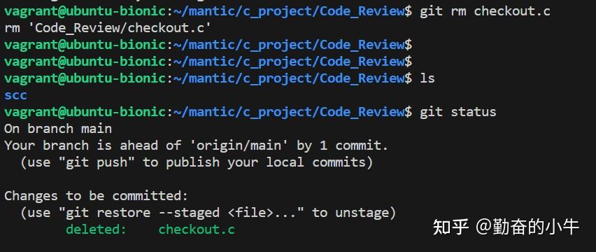 Git checkout , reset, restore 的区别 分析 - 知乎