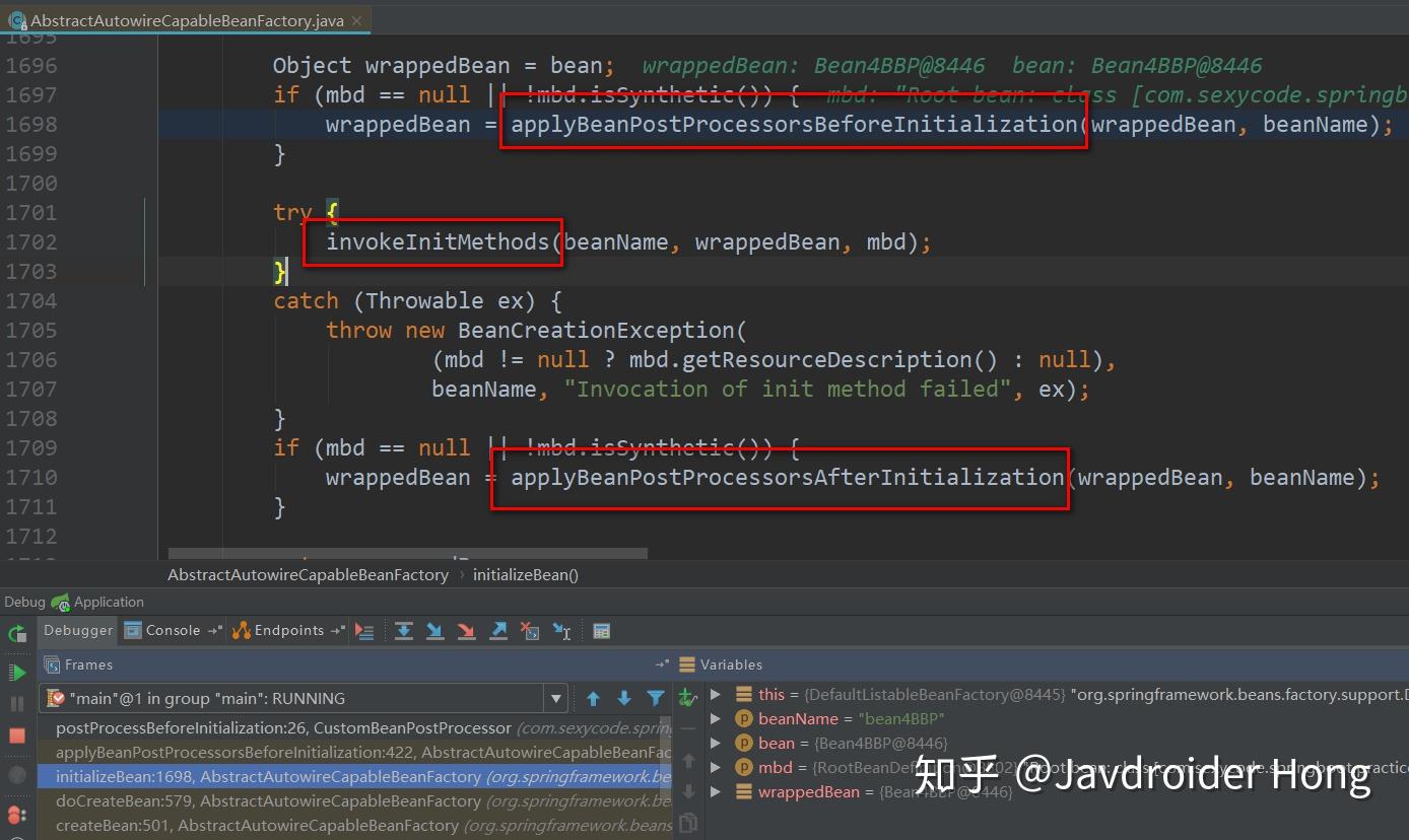 BeanPostProcessor —— 连接Spring IOC和AOP的桥梁 - 知乎