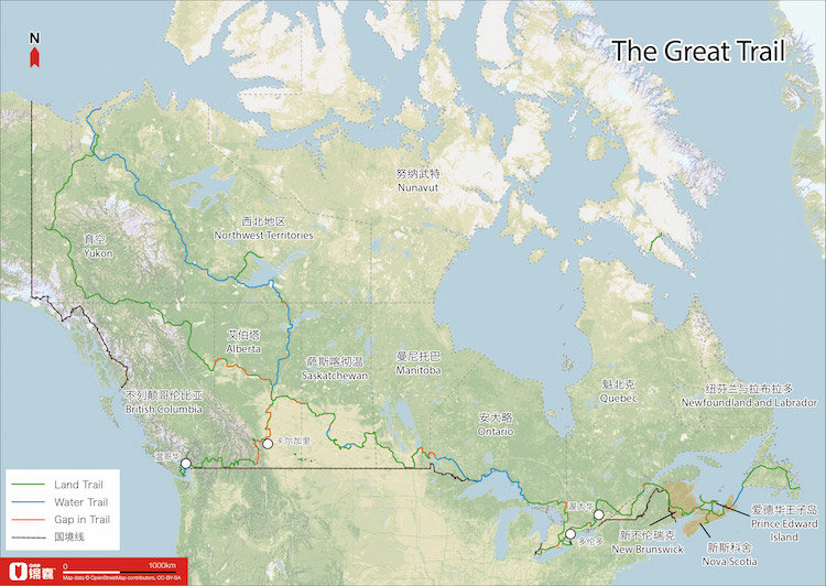 The Great Trail——24000公里，一条横贯加拿大的步道 - 知乎