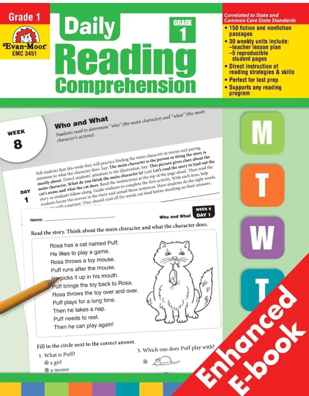 提炼英文阅读水平，就用这套Daily Reading Comprehension阅读理解短文练习册！ - 知乎