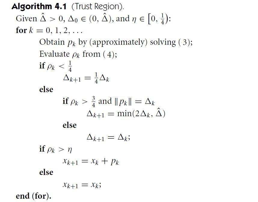 凸优化： 信赖域(Trust Region)基本概念 - 知乎