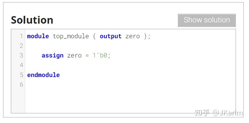 HDLBits题解及答案记录（1~19） - 知乎