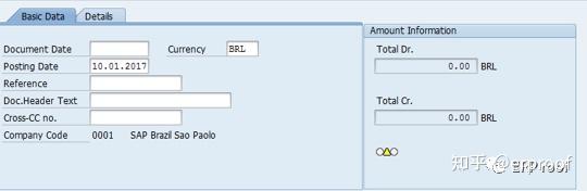 SAP FI课程 3.5 FB50事务代码详解 - 知乎