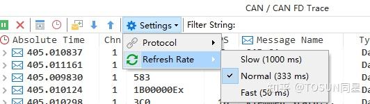 应用笔记 | TSMaster快速入门篇（3）-Trace窗口功能分析图解 - 知乎