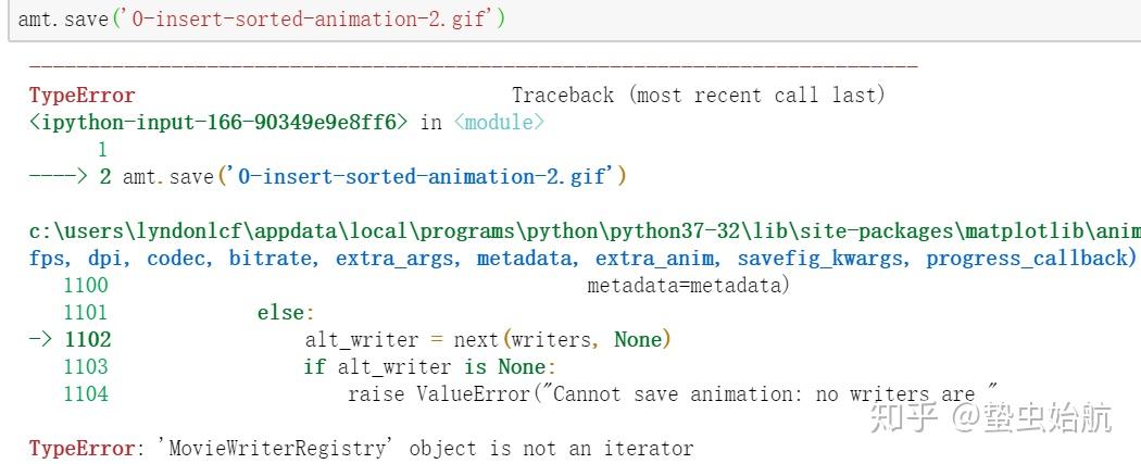 Matplotlib动图保存遇到MovieWriter有问题，自己写gif保存的代码 - 知乎