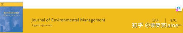 Journal of Environmental Management (SCI/SSCI) 期刊投稿经历分享 - 知乎