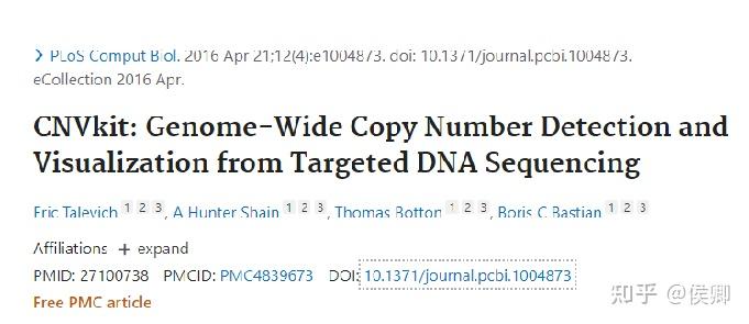 CNVkit、CNVpytor(CNVnator的python版)以及低深度（0.1×-1×）WisecondorX 进行cnv分析 - 知乎