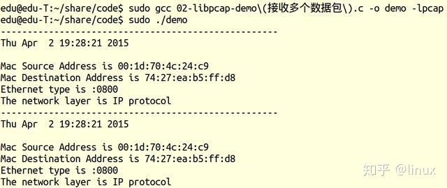 Linux 网络编程——libpcap详解 - 知乎