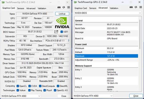 能效比两倍于RTX3060，微星RTX4060魔龙首发评测 - 知乎