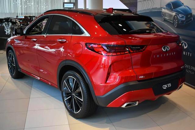 对刚宝马X4！全新英菲尼迪QX55实车，2.0T动力配四驱！ - 知乎