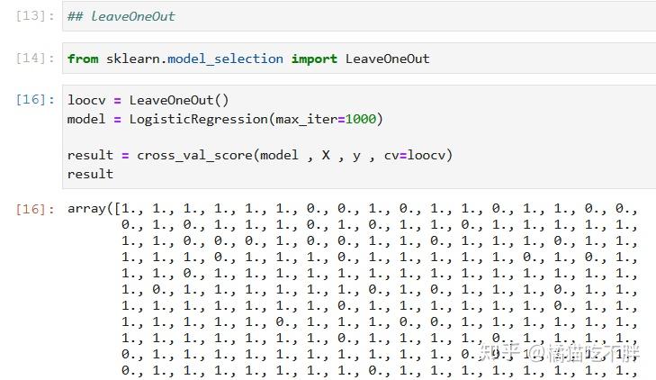 sklearn函数：cross_val_score（交叉验证评分） - 知乎
