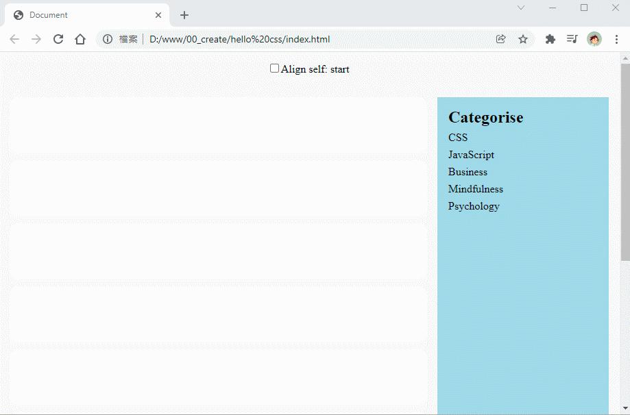 在CSS grid中使用position:sticky - 知乎