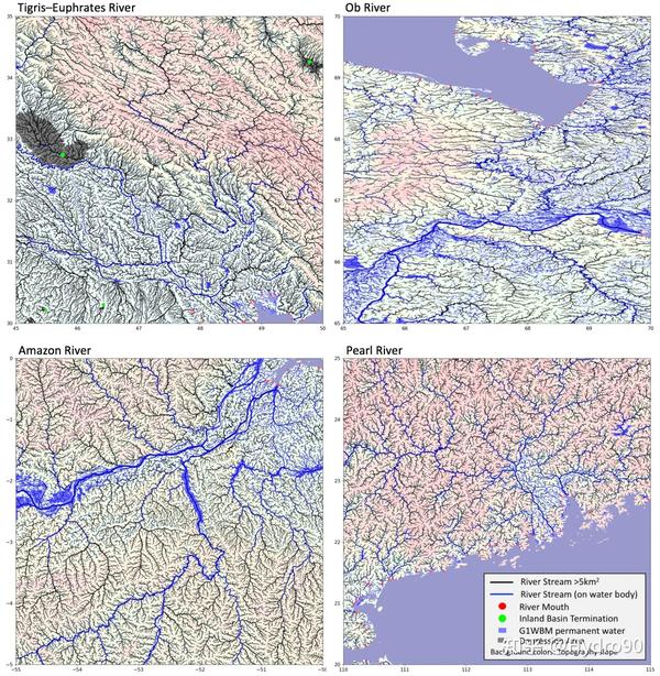 MERIT Hydro（高分辨率全球河流地图）数据集介绍及下载 - 知乎
