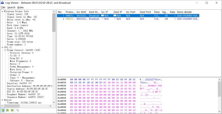 Windows下使用内置无线网卡抓取WiFi报文2（CommView方案） - 知乎