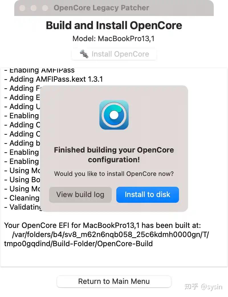 在不受支持的 Mac 上安装 macOS Sonoma (OpenCore Legacy Patcher v1.3.0) - 知乎