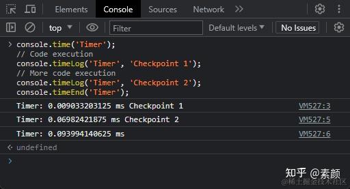 作为前端必须了解的22种console用法 - 知乎