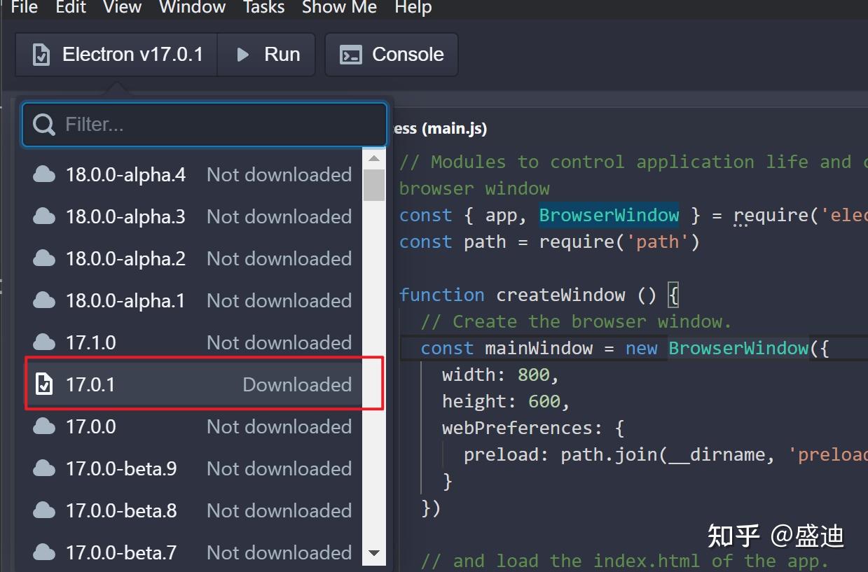 使用 Electron fiddle 快速验证 Electron 相关 API - 知乎