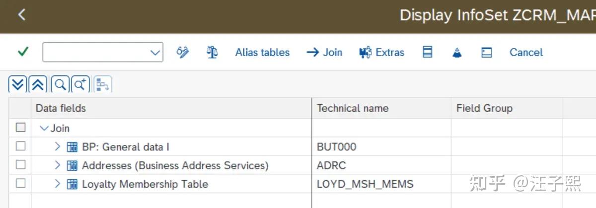 什么是 SAP Infoset？ - 知乎