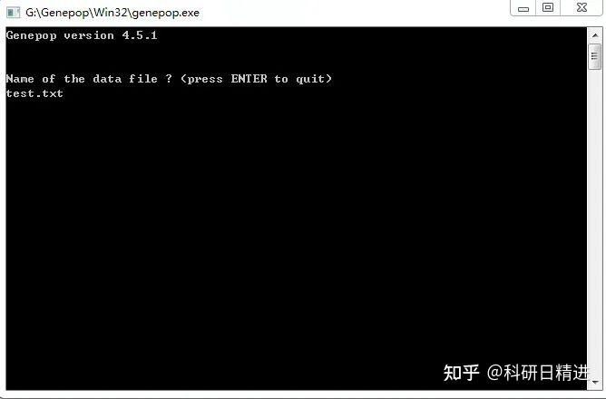 GENEPOP：一个非常实用的群体遗传学分析软件 - 知乎